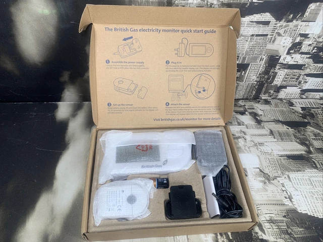 BRITISH GAS ENERGY Smart Monitor DIS150 Digital Electricity Monitor £22 ...