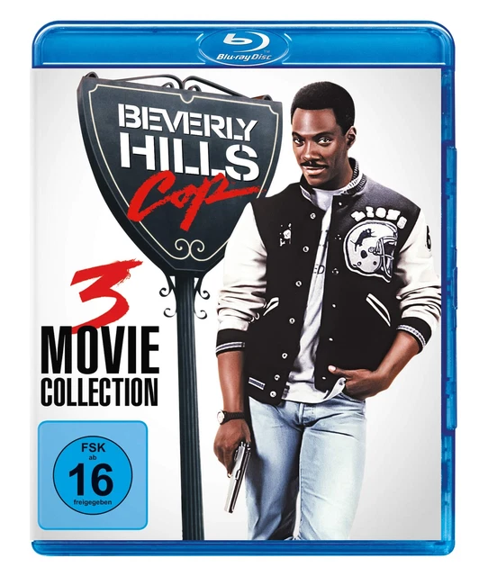 BEVERLY HILLS COP 1-3 (3 on 1) (Blu-ray) Nielsen Brigitte Cox Ronny ...