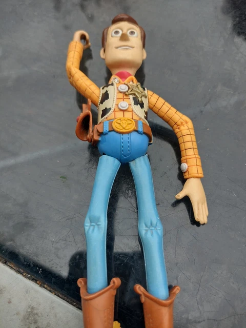 DISNEY TOY STORY Quick Draw Sheriff Woody Figure 6" plastic £3.00 ...