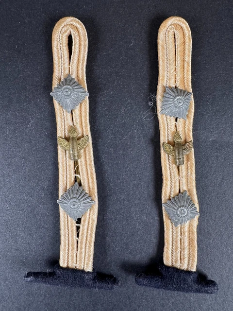 WW2 GERMAN KRIEGSMARINE Coastal Artillery Officer Candidate Shoulder ...