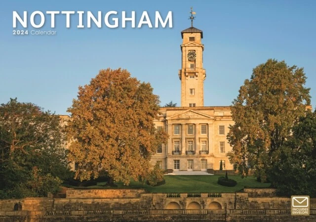 NOTTINGHAM A4 CALENDAR 2024 - New Calendar - B245z £7.59 - PicClick UK