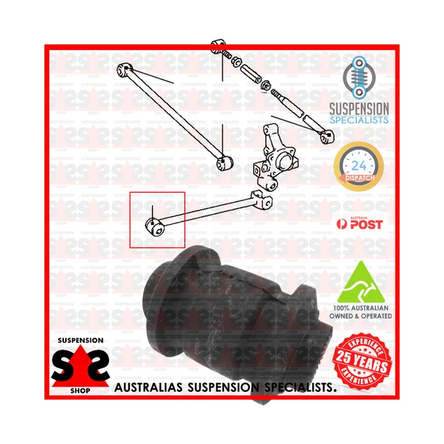 REAR AXLE UPPER Mounting, Control/Trailing Arm Suit TOYOTA Corolla (_E9_) 1.6 $24.36 - PicClick AU