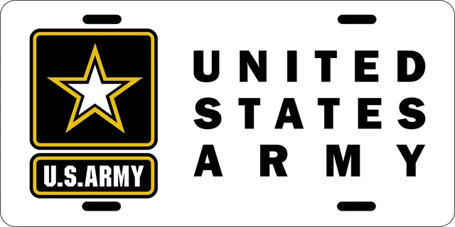 UNITED STATES US Army Symbol License Plate $44.00 - PicClick CA