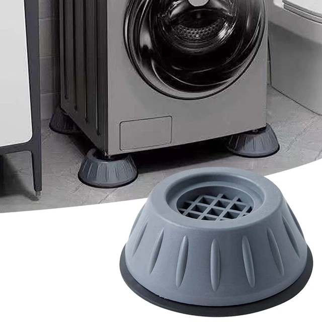 FIXED WASHING MACHINE Feet Pads Rubber Mat Refrigerator Base Dryer Pads ...
