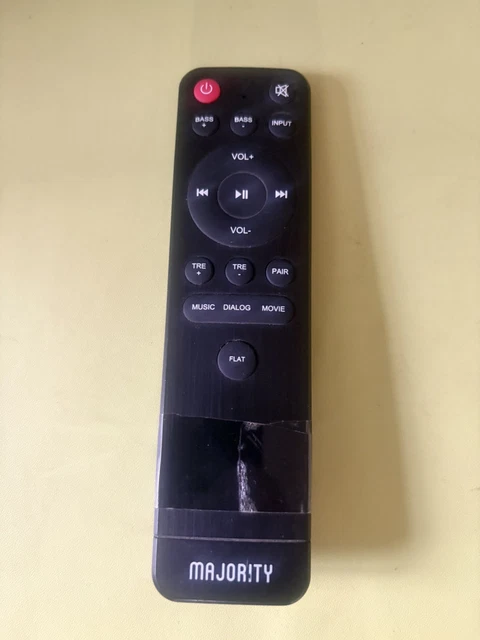 MAJORITY SCAFELL PIKE II 2.1 Soundbar & Wired Subwoofer Bluetooth TV ...