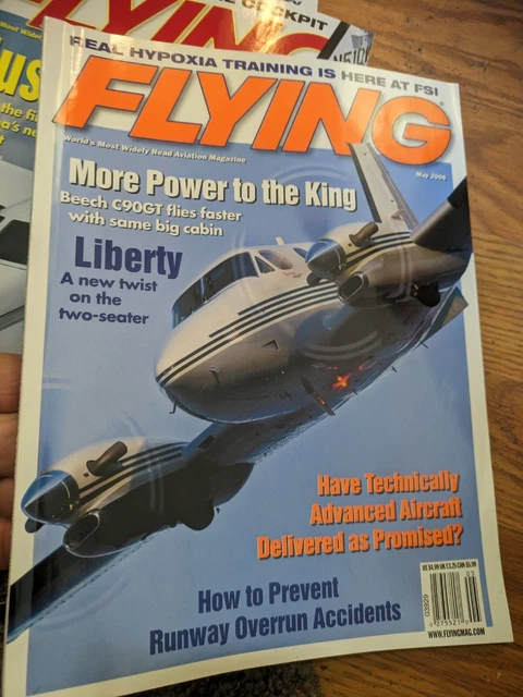 FLYING MAGAZINE (MAY 2006) Beech C90GT, Runway Accidents, Hypoxia ...