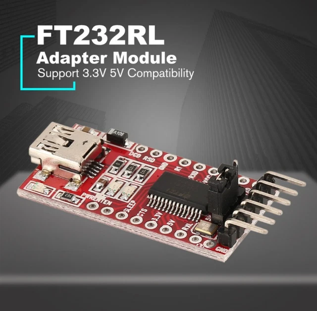FT232RL FTDI USB to TTL Serial Adapter Module for Arduino FT232 Mini ...