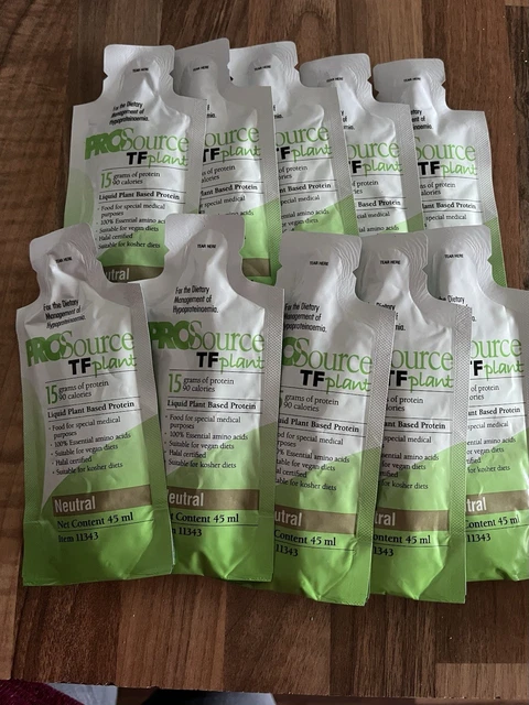 NUTRINOVO PROSOURCE TF Plant - 10x Protein Sachets 45ml - Enteral use ...