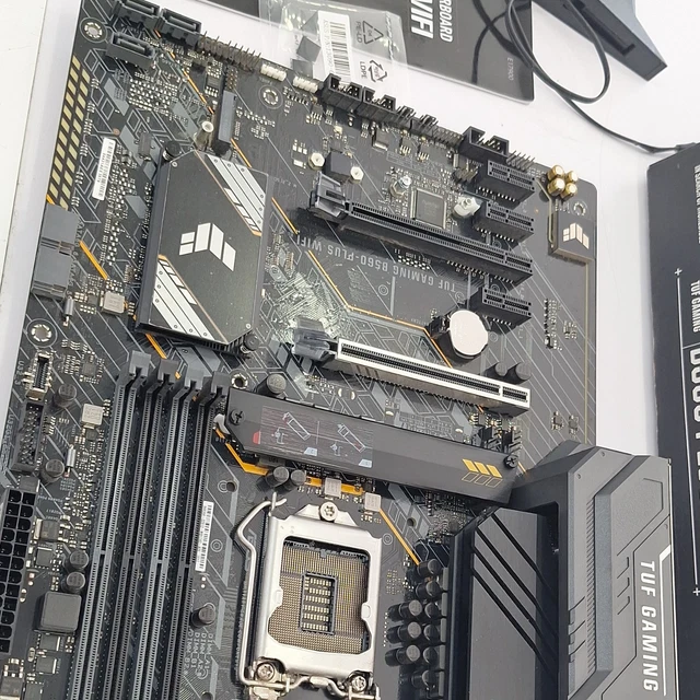 ASUS TUF GAMING B560-PLUS WIFI ATX LGA1200 DDR4 Gaming Motherboard, 4 ...