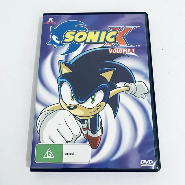SONIC X DVD Bundle Anime TV Series Vol 2 & 3 R4 VGC + Free Postage £17. ...