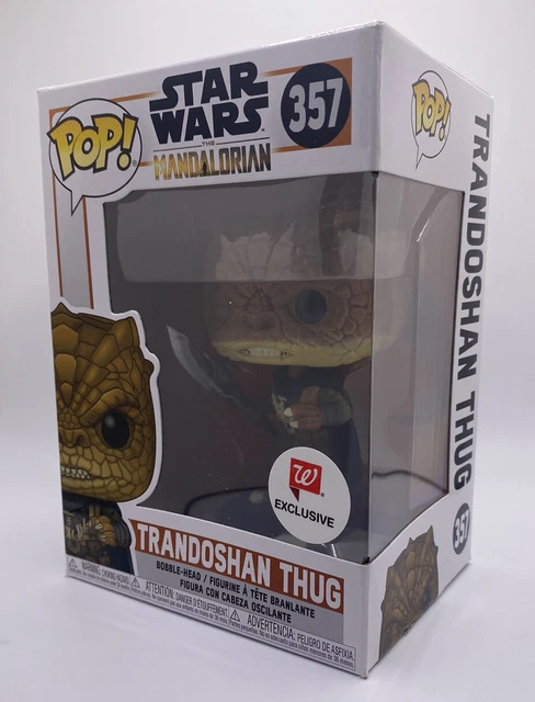 FUNKO POP! STAR Wars Mandalorian Trandoshan Thug 357 Walgreens ...