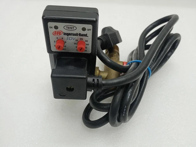INGERSOLL RAND CCN 37995891 Electronic Auto Drain Valve IR 520-01-050 / 120V 1/2 £161.03 ...