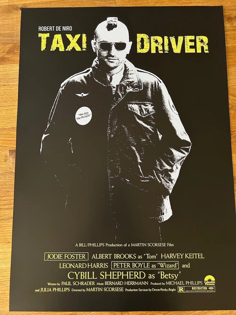 POSTER TAXI DRIVER 420mm x 594mm (size is A2) EUR 4,75 - PicClick IT