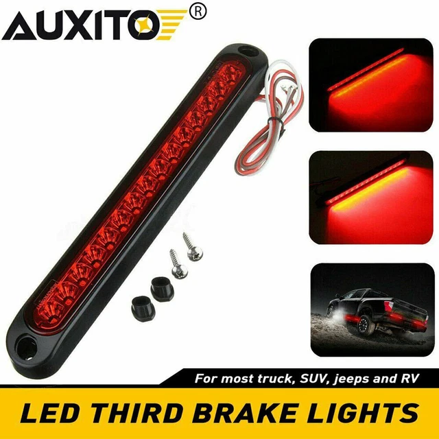 1/2X UNIVERSAL 15 LED Car High Mount Level Third 3RD Brake Stop Rear Tail Light £12.89 - PicClick UK