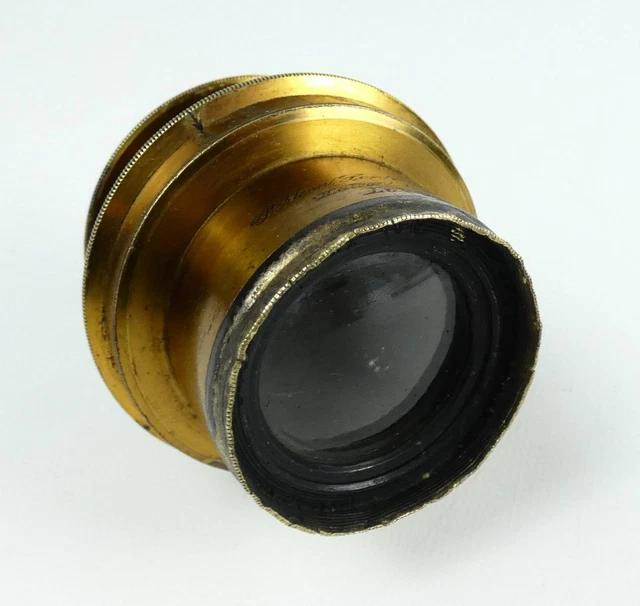 VINTAGE PERKEN, SON & Rayment Rapid Rectilinear 8 x 5 Optimus lens ...