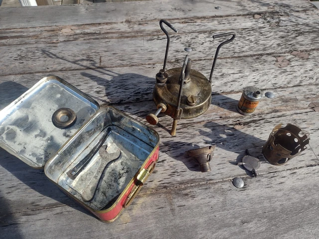 VINTAGE OPTIMUS Primus No 96 Camp Stove Complete But Untested $145.00 ...