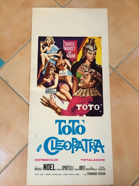 3 LOCANDINE ORIGINALI Totò (Turco Napoletano, Totò Cleopatra, Totò ...