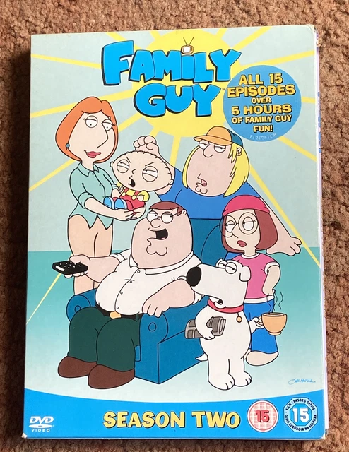 FAMILY GUY: SEASON Two & Three DVD Box Sets In a very Good Condition ...