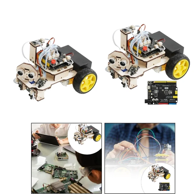 ROBOT RC SMART Car Science Coding Kit Building Programming Toy Learning ...