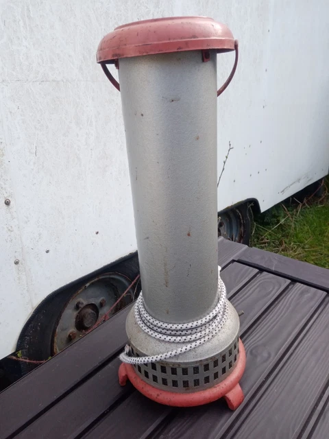 VINTAGE BELLING CHAMPION electric round heater vintage type 91a £12.00 ...