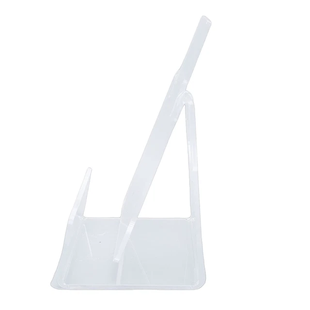 ACRYLIC BROCHURE HOLDER Desktop Booklet Menu Display Stand Transparent ...