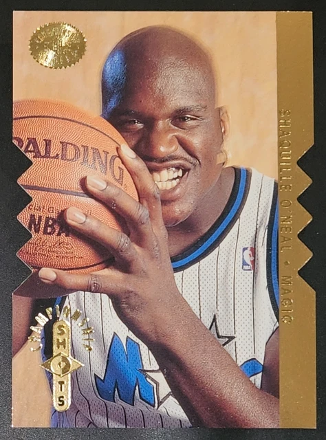 SHAQUILLE O'NEAL 1995-96 SP Championship CHAMPIONSHIP SHOTS GOLD Insert ...