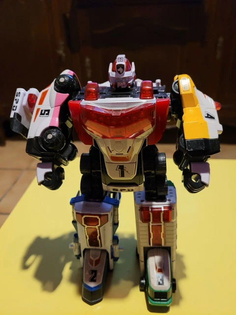 ROBOT POWER RANGERS SPD Dx Delta Squad Megazord Bandai EUR 20,00 ...