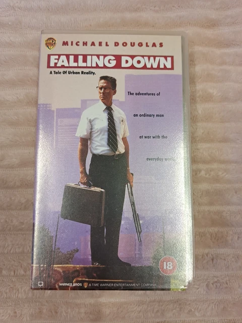 FALLING DOWN ACTION Movie Film Vhs Video Cassette Tape Michael Douglas ...