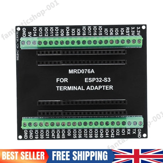 For Esp32 S3 Gpio Breakout Board Gpio 1 Into 2 Expansion Board Expansion Module £7 07 Picclick Uk