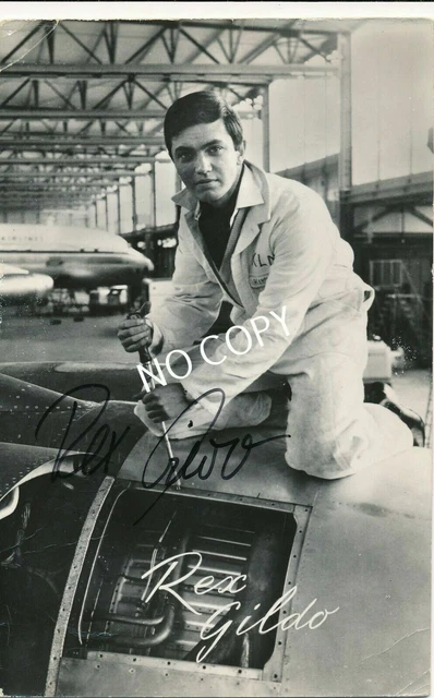 100% AUTOGRAPHE ORIGINAL Autographe Carte Dédicacé Rex Gildo E1.21 EUR ...