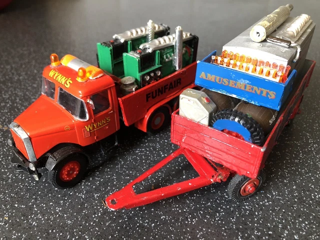 CORGI/DINKY CODE 3 Scammell Funfair/Amusements Generator Lorry ...