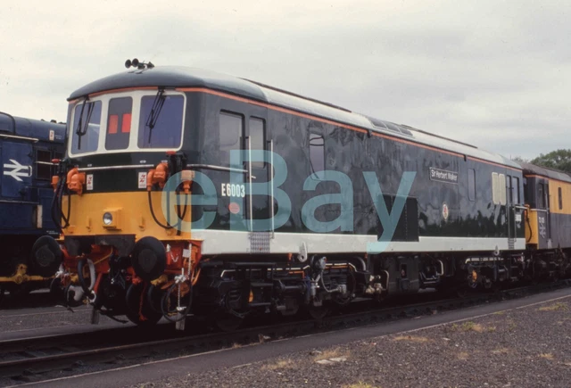 35MM RAILWAY SLIDE of Class 73 E6003 @ Norwood Junction Copyright to ...