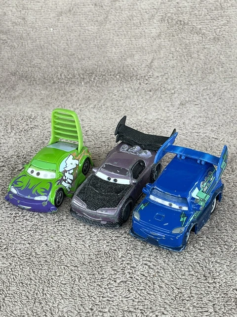 DISNEY CARS HOT ROD DJ, BOOST & WINGO 1:55 pressofuso EUR 23,44 ...
