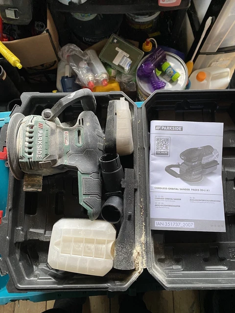 PARKSIDE CORDLESS ORBITAL sander Unit Only £40.00 - PicClick UK