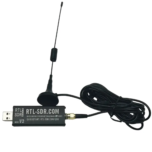 SDR SOFTWARE-DEFINED RADIO Receiver RTL-SDR V2 RTL2832U Equipped ...