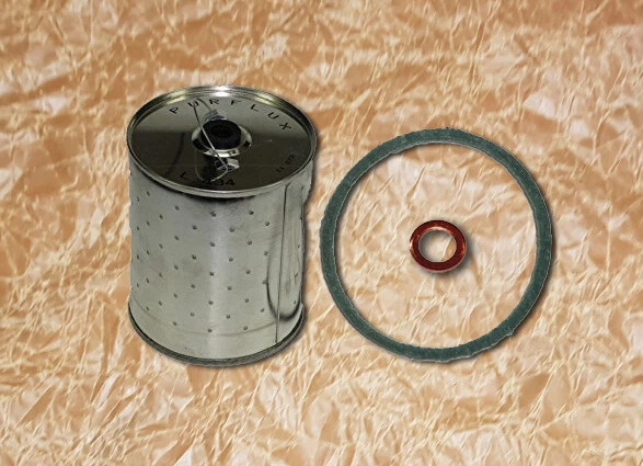FEIN ÖLFILTER GAZ 21 Wolga mit Dichtungen. Fine oil filter Volga with ...