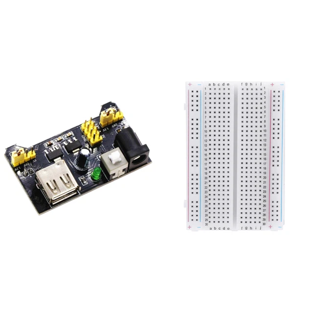 BREADBOARD POWER MODULE Dedicated Power Module 3.3V 5V for MB102 ...