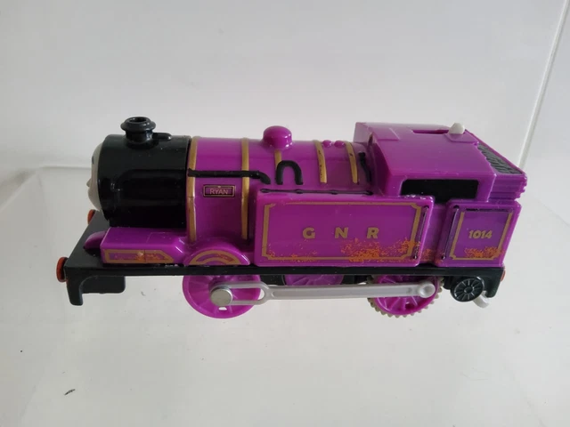 MATTEL THOMAS & Friends Purple Ryan Trackmaster Motorised Toy Train ...