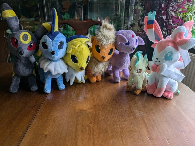 EEVEE EVOLUTION POKEMON Plush Pokecentre/custom Commission Vaporeon ...