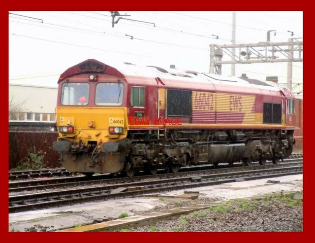 PHOTO CLASS 66 Loco No 66042 £1.65 - PicClick UK