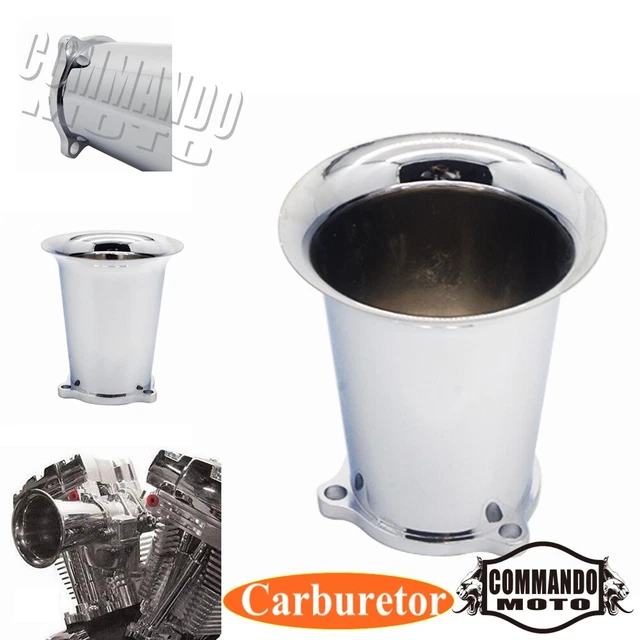 CARBURATEUR BILLET ALUMINIUM Velocity Stack Cv Carburateur pour Harley ...