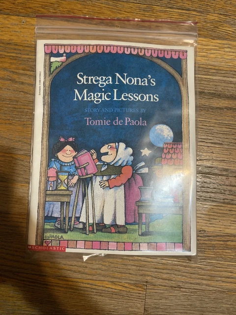 VINTAGE READ ALONG Book And Tape Of Strega Nona’ Magic Lessons By Tomie ...
