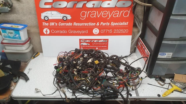 VW CORRADO VR6 ABV Complete Engine Wiring Loom £125.00 - PicClick UK