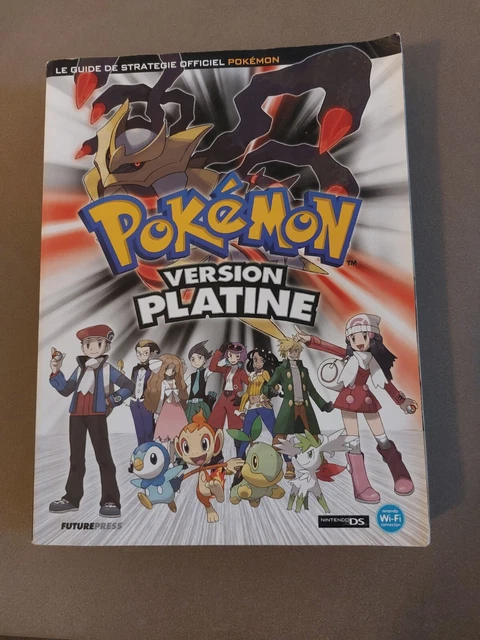 GUIDE STRATEGIE OFFICIEL Pokemon Version Platine Fr Nintendo Ds EUR 19 ...