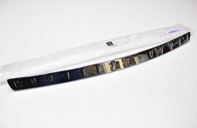 CHROMLEISTE STOSSSTANGE HINTEN + MERCEDES B-Klasse W246 Mopf ...