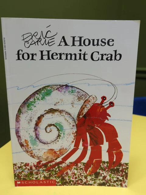 A HOUSE FOR Hermit Crab By Eric Carle Paperback, 1987 EUR 4,82 ...