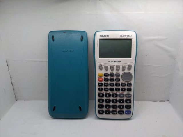 CASIO GRAPHING/SCIENTIFIC MODE Examen Cacluator (Graph 35 + E ...