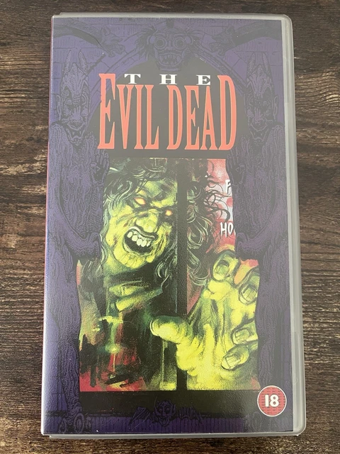 RARE VINTAGE VHS Video The Evil Dead Released 1993 Sam Raimi Cult ...