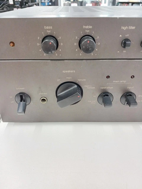 AMPLIFICATEUR INTÉGRÉ TECHNICS SU-8075 Vintage Hi-Fi Japan Stereo Unit ...