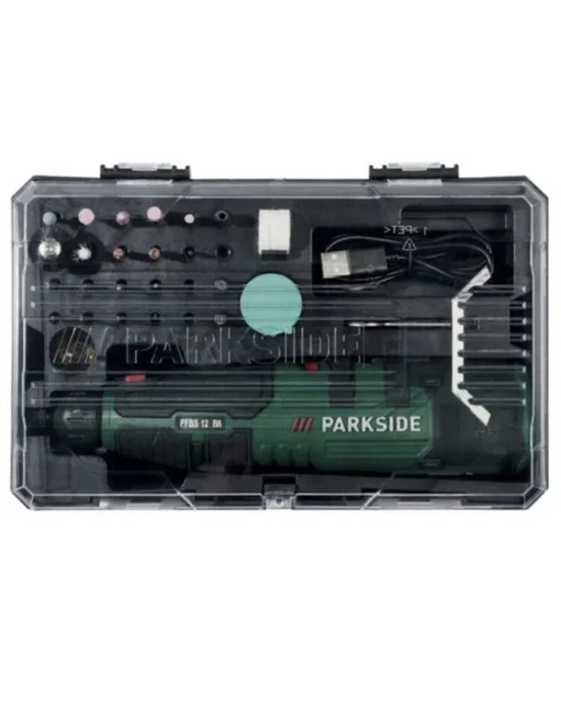 PARKSIDE 12V CORDLESS Rotary Tool 12 V PFBS 12 B6 Without A Charger £24 ...